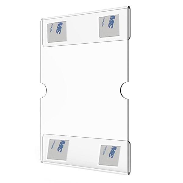 Quality 4 X 6 Inches Acrylic Photo Frame Wall Mounted Picture Frame With 3M Sticker On Wall for sale