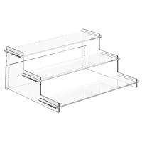 Quality Easy Assemble Clear Acrylic Display Shelf For Cupcake Cosmetics Perfume for sale