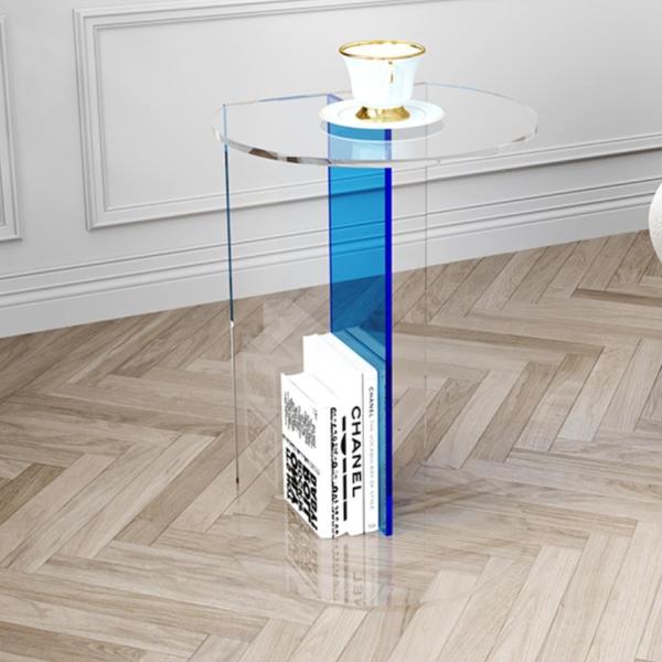 Quality Minimalist Custom Color Acrylic Coffee Table Side Table Tea Table for Indoors for sale