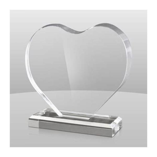 Quality Custom Transparent Flame Shape Acrylic Plaque Awards For Business Recognition for sale