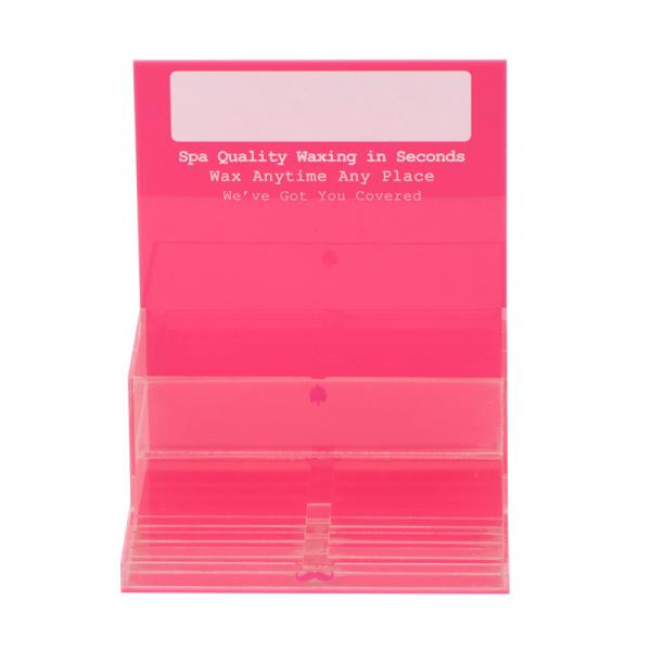 Quality Lipstick Nail Polish POS Acrylic Display Shelf , Plexiglass Cosmetic Display for sale