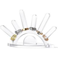 Quality Custom Color Acrylic Display Lucite Ring Holder Organizer For Jewelry Collection for sale