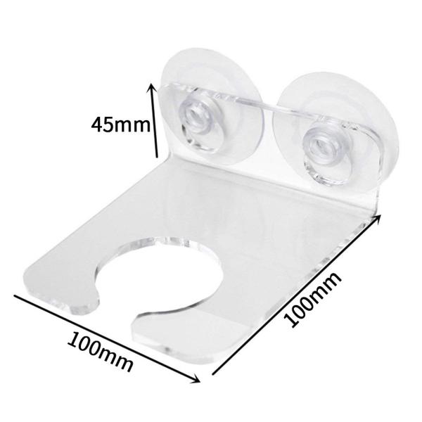 Quality Wall Mounted L Shape Clear Acrylic Wine Holder Lucite Wine Rack Customized Size for sale