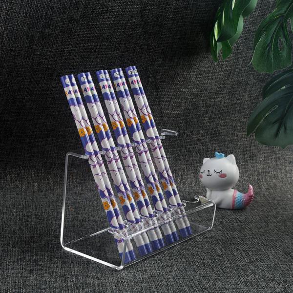 Quality Custom Clear Crayon Acrylic Holder Acrylic Pen Organizer For Study Or Drawing for sale