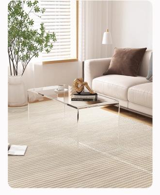 China Custom Acrylic Coffee Table Elegant and Scratch-Resistant with Customized Thickness for sale
