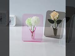 15 x 20 cm Acryl Lucite Bloemdoos, Helder Acryl Bloemstalletje 8 mm Dik