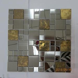 China copper mosaci tiles with 304 stainless steel for sale