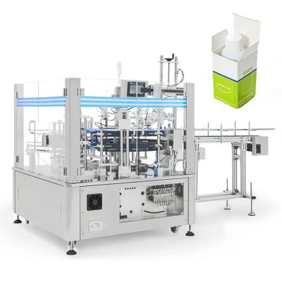 China Versatile 4KW Motor Vertical Cartoning Machine With 25-55 Cartons/min Packing Speed for sale