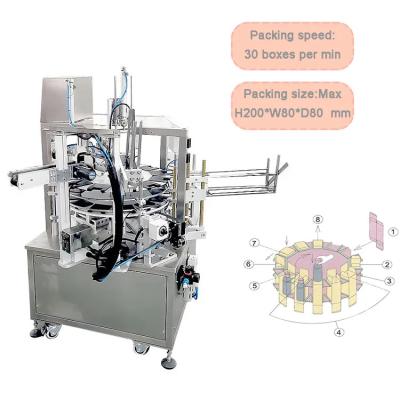 Cina Macchine per la confezione di cartoni a velocita' elevata e verticali in vendita