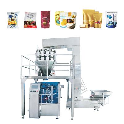 China New Efficient Automatic Plastic Pouch Multi-Function Packaging Machine For Filling Labeling Capping Of Food Juice Coffee-Bags for sale