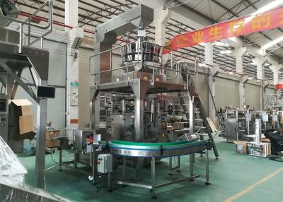 China 3.0Kw Puffed Food Multihead Weigher Packing Machine for sale