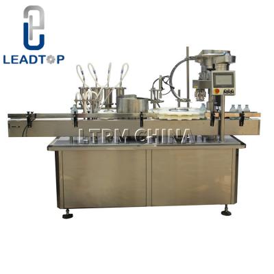 Small Scale PET Plastic Glass Bottle Liquid Filler 12 Heads Semi Automatic Filling Machine