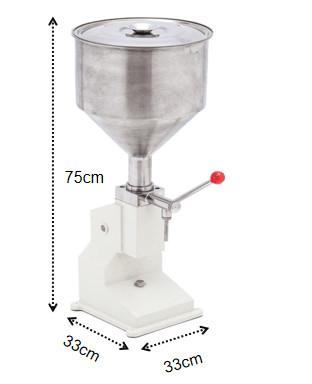 China Small Piston Manual Gel Aseptic Filling Machinery Peanut Butter Lip Gloss Paste Lotion Aerosol Liquid Bottle Filling Mac for sale