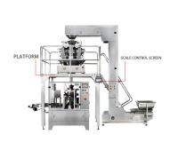 Cina Macchina imballatrice 220V 50Hz dello spuntino della borsa matta rotatoria verticale di Premade in vendita