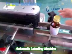 tela táctil do PLC de Vial Labeling Machine 20pcs/Min With da garrafa da etiqueta de 120mm