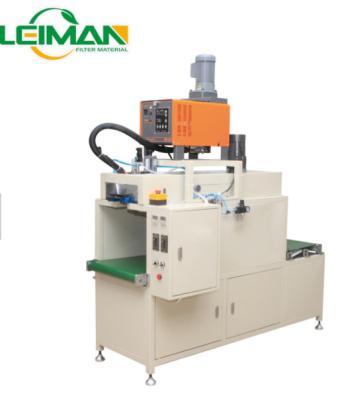 China PVC end cap gluing machine for heavy duty truck air filter for sale