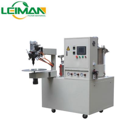 China Full automatic environmental protection filter core end cover glue injection machine for sale