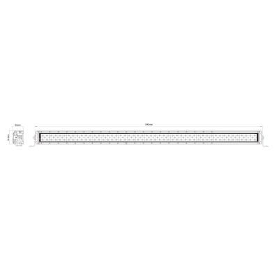 Cina Sistema di illuminazione principale doppia fila della barra luminosa OSRAM LED Chip Truck Light Bar Offroad in vendita