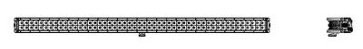 Cina 300W a 52 pollici ha curvato la barra luminosa fuori strada del camion ATV SUV della barra luminosa principale doppia fila in vendita