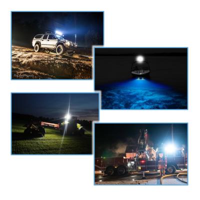 Cina Fascio a livello ultra esile a 6 pollici dell'inondazione del supporto di 6pcs*3w Bridgelux LED Antivari per il motociclo in vendita