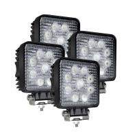 China RoHS 27Watt 2PCS LED Work Flood Lights 2160 Lm For UTV for sale