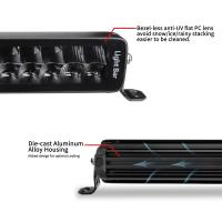 China 40 Inch Slim Single Row LED Light Bar With Osram Led Chip for sale