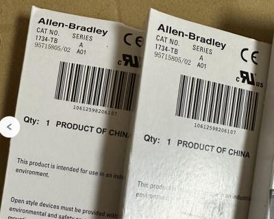 中国 1734 TB ALLEN BRADLEY PLC Products POINT I/O ターミナル ベース 8 ポジション ケージ クランプ RTB 販売のため