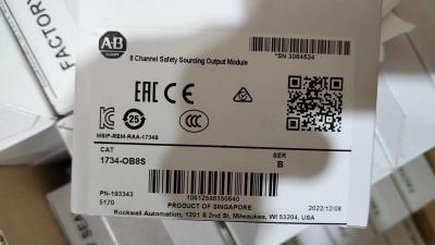 中国 24VDC アレン・ブラッドリー 1734-OB8S POINT I/O 安全 I/O モジュール 八つの電流供給出力チャンネル 販売のため