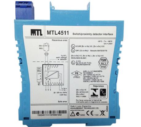 Quality MTL4511 MTL Instruments Switch/Proximity Detector Interface 1-channel, with line fault detection for sale