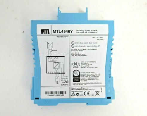 Quality MTL4546Y MTL Instruments Isolating Driver For 4–20mA HART Valve Positioners With Line Fault Detection for sale