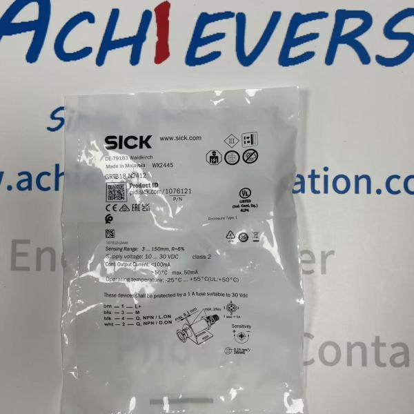 Quality SICK GRTB18-N2412 high-precision cylindrical photoelectric sensor for sale