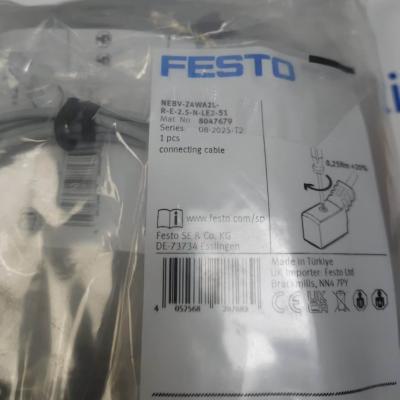 China Festo NEBV-Z4WA2L-R-E-2 Solenoid Valve Connecting Cable for sale