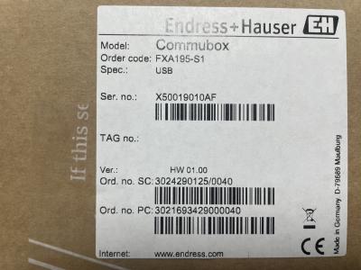 China E+H FXA195-S1 Commubox Intrinsically Safe USB/HART Modem for sale