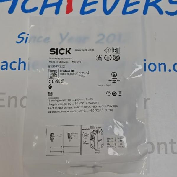 Quality SICK GTB6‑P4211 Miniature Background‑Suppression Photoelectric Sensor for sale