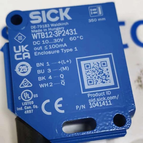 Quality SICK WTB12‑3P2431 Background Suppression Photoelectric Sensor for sale