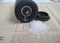 China Customizable Glass Salt and Pepper Grinders 100ml Adjustable Manual Grinder for sale