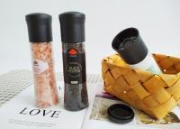 China Clear Plastic Pepper Grinder with Refillable Design - Large Volume Capacity and Customizable Colors for Salt and Spice Mills for sale