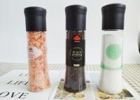 China Clear Plastic Pepper Grinder with Refillable Design - Large Volume Capacity and Customizable Colors for Salt and Spice Mills for sale