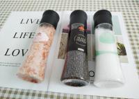 China Clear Plastic Pepper Grinder with Refillable Design - Large Volume Capacity and Customizable Colors for Salt and Spice Mills for sale