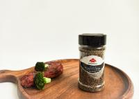 China Customizable Plastic Spice Jar with Lid Refillable 100ml Capacity for Kitchen Storage for sale