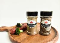 China Customizable Plastic Spice Jar with Lid Refillable 100ml Capacity for Kitchen Storage for sale