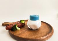 China Customizable Glass Spice Jar with Plastic Lid Refillable 50ml to 200ml Capacity for sale