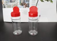 China Customizable Plastic Spice Jars with Flip Top Cap 100ml Refillable Small Spice Containers for Camping for sale