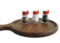 Quality Glass Seasoning Shakers Spice Shaker Glass Containers for sale