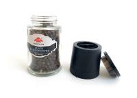 China Round Grinder Accessories PP Plastic Flip Cap Refillable 45mm 52mm for sale