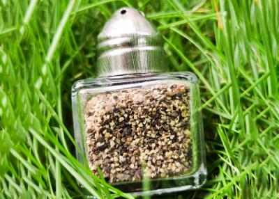 Cina 17ml Glass Condiment Shaker di Metalcraft, dotato di un robusto coperchio metallico in vendita