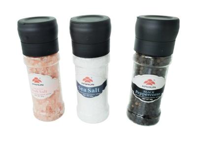 Cina Trituratrice di pepe di plastica con nucleo di ceramica per la perfetta triturazione di sale e pepe in vendita