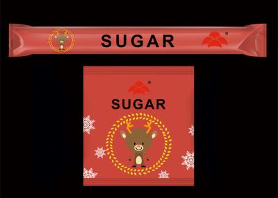 China Size Or Logo Customized Christmas Gift Salt And Sugar Sachet Packets For Coffee Shop Restaurant for sale