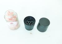 China Adjustable Manual Refillable Spice Grinder 200ml Glass Plastic Ceramic High Durability for sale