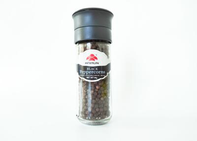 Cina Granelli di pepe nero di qualità superiore in elegante barattolo di vetro con una macinatrice innovativa in vendita